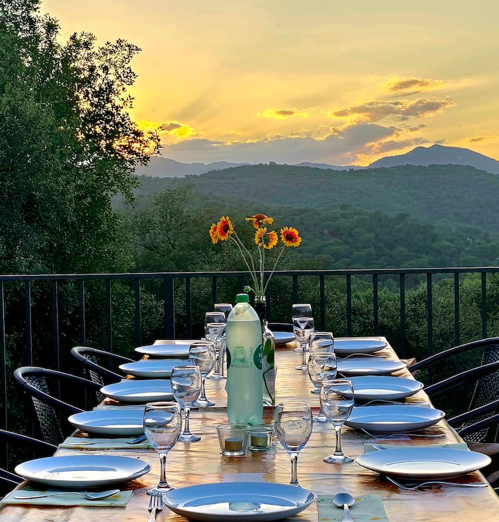 Casa Con Piscina, Ideal Para Celebraciones - Santa Coloma de Farners