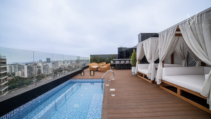 Mm| Comfortable 1br Flat Near Seaside In Barranco - Perú