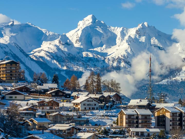 Wohnung & Balkon Mit 5 Betten Im Zentrum - Nendaz