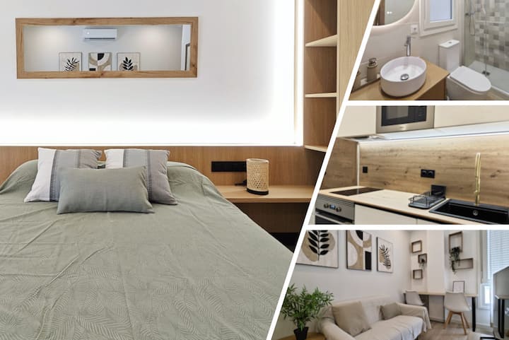 Lovely Studio | Remote Workers | Smart Tv | Wifi - Valencia