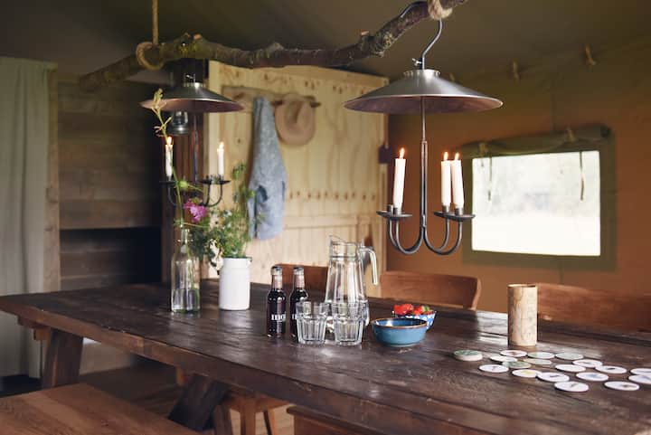 Off-grid Tent House - Landhoeve Veluwe - Pays-Bas