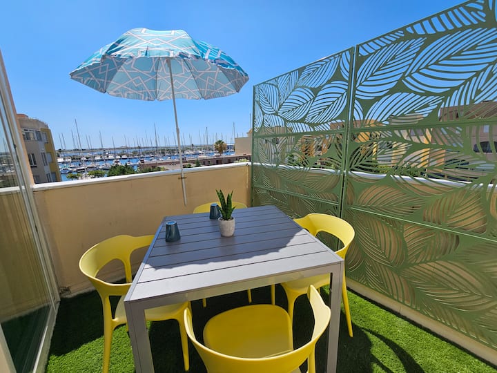 Charmant Duplex Avec Terrasse - Gruissan