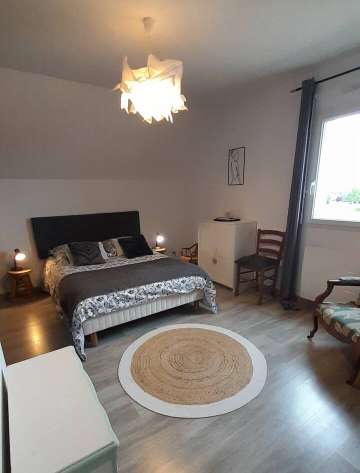 2 Chambres Spacieuses Au Calme Lits Doubles - Calvados