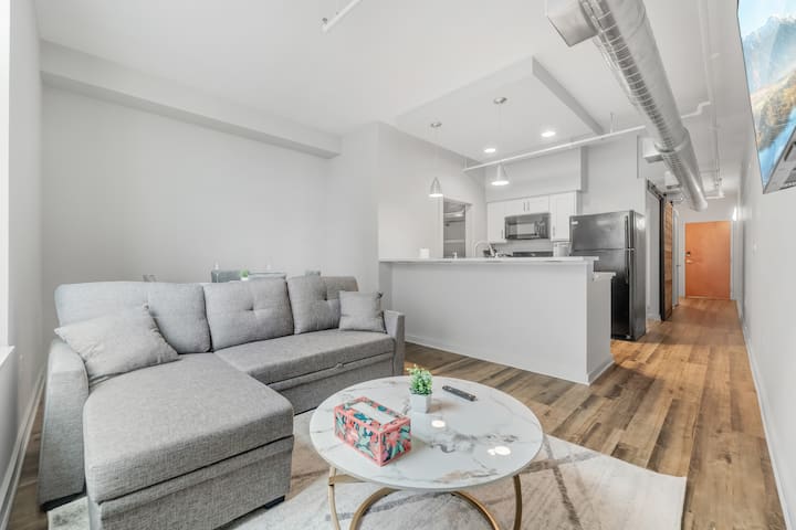 Spacious  Dt Condo L Free Parking L Fast Wi-fi - Cleveland, OH