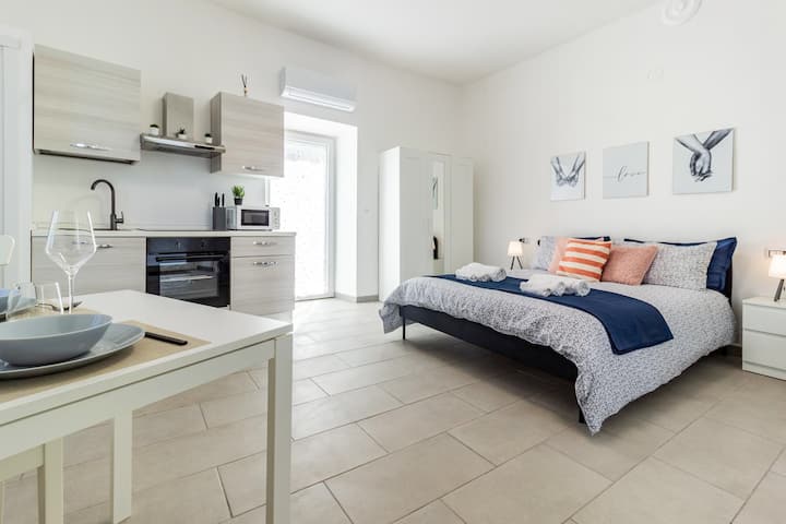 [Stresa] Wifi, Clim, Cour Et Terrasse – Studio - Lake Maggiore