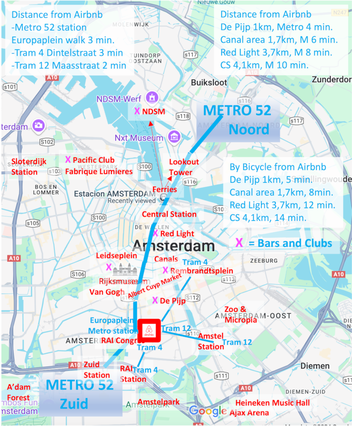 Chambre Confortable Et Salon / Un Bel Appartement - Amsterdam