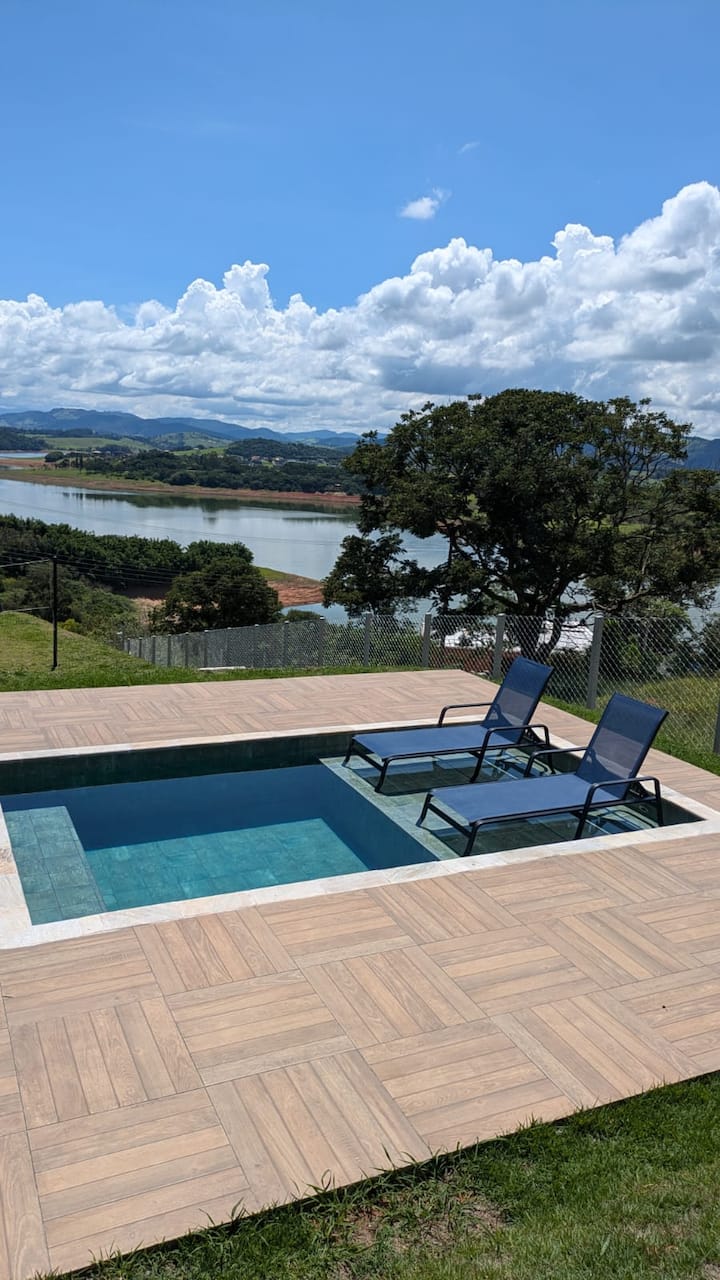 Casa Blu - Vista Deslumbrante Para A Represa - Bragança Paulista