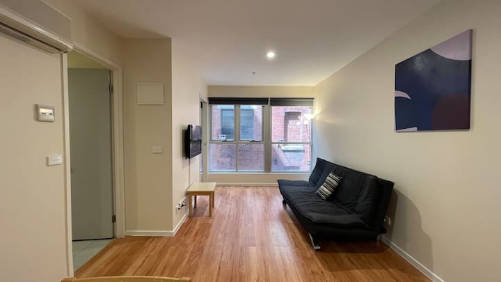 Swanston St 2 Bedroom Apt For 5 | Parking Free - Melbourne