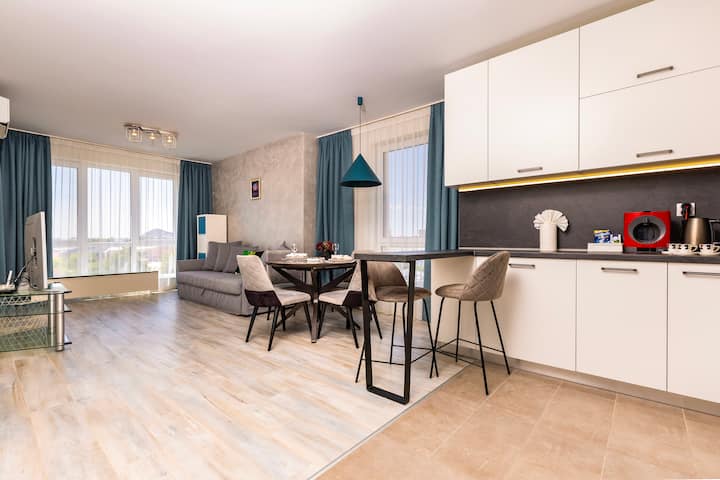 Bright And Cozy 1bd Flat In Plovdiv With Parking - Plovdiv