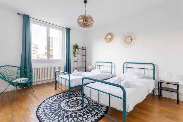 Appartement Cosy Au Calme à 9 Min à Pied Du Tram - Clermont-Ferrand