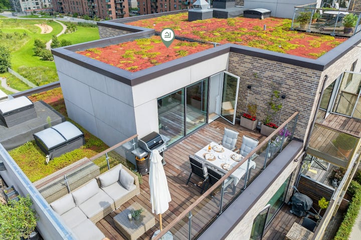 Luxury Rooftop, 3 Bedrooms Apt. - Copenhague