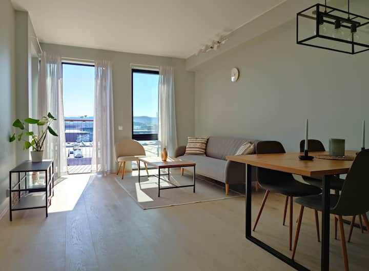 Modern Top Floor Apartment - Trondheim