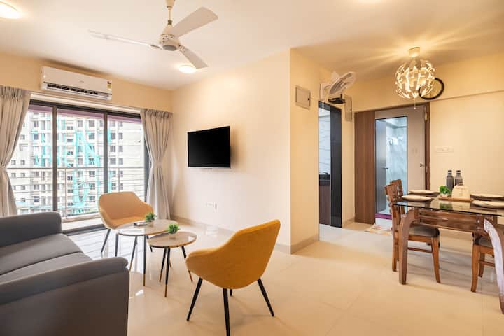 Modern 2 Bhk Service Apartment In Bkc, Mumbai - Mumbai