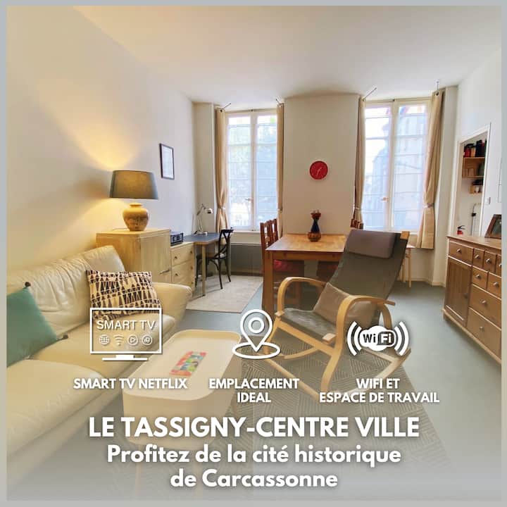 Séjour D'exception*centre Ville*wifi*le Tassigny - Carcasona