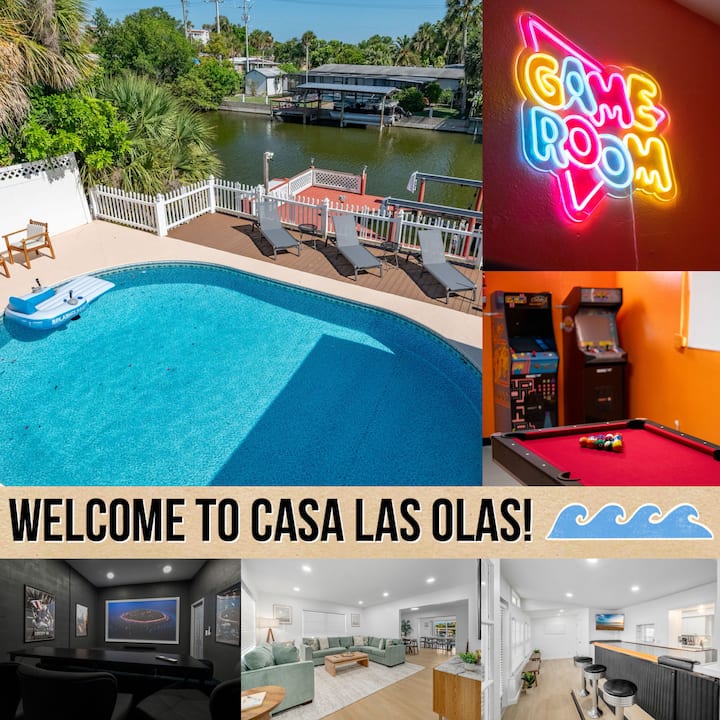 Casa Las Olas: Heated Pool/movie Theater/ Arcade - Cocoa, FL