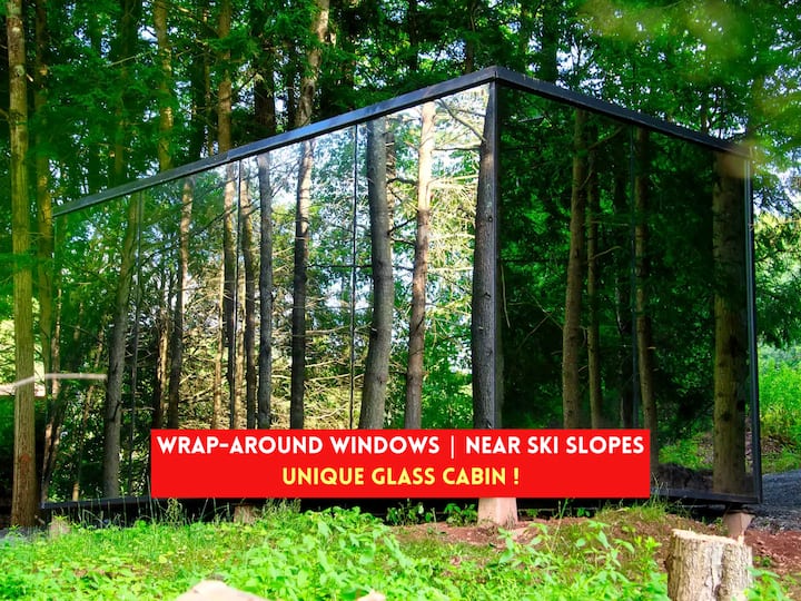 Immersive Forest Views, Glass Mirror Cabin!hot Tub - Windham, NY