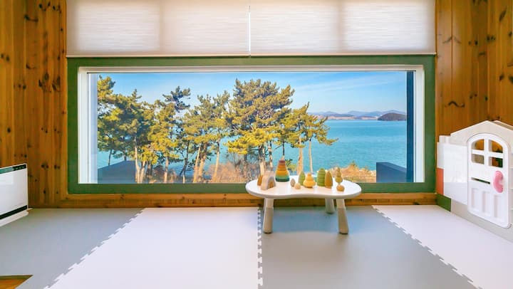 여수시(돌산)/키즈/오션뷰/바베큐/수영장#28108 - Yeosu-si