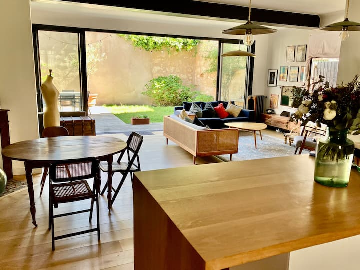 Maison Familiale, Centre, Calme,  Jardin, 8 Pers. - Bordeaux