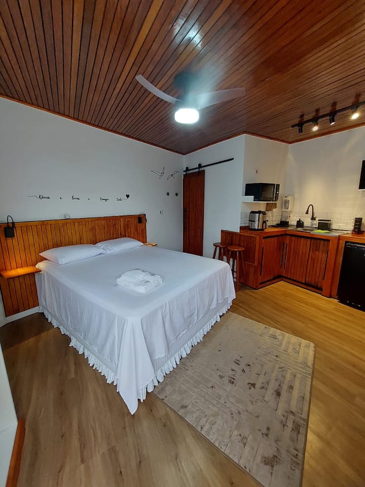 Suíte Independente Em Praia Grande Pertinhodomar. - Praia Grande