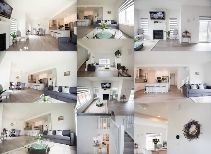 8 Pax* New House *Gym* Garage Parking*airport - Airdrie