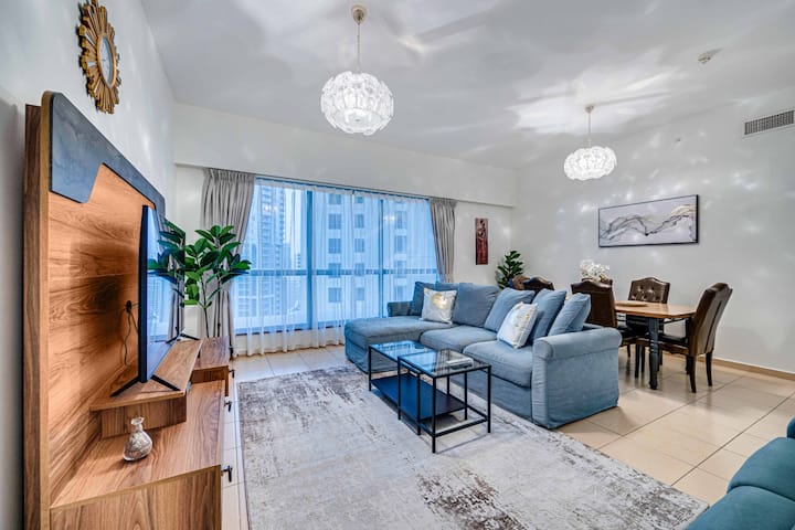 Wonderful 2bd Apartment Near The Beach Sadaf Jbr - Dubai Marina