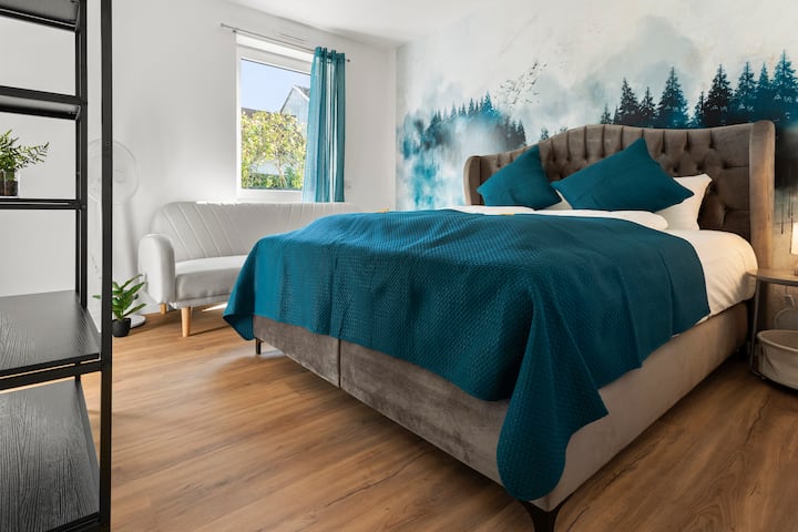 Lit Living: Luxus | Box Spring | Parking | Balkon - Wörth am Rhein
