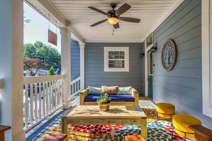 Bohemian-styled Bungalow In Charming Neighborhood - Aéroport Hartsfield-Jackson d'Atlanta (ATL)