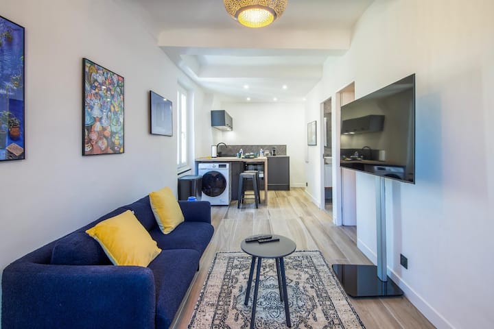 Cozy Appartement 1 Chambre, 2 Lits, Le Panier - Calanques de Marseille