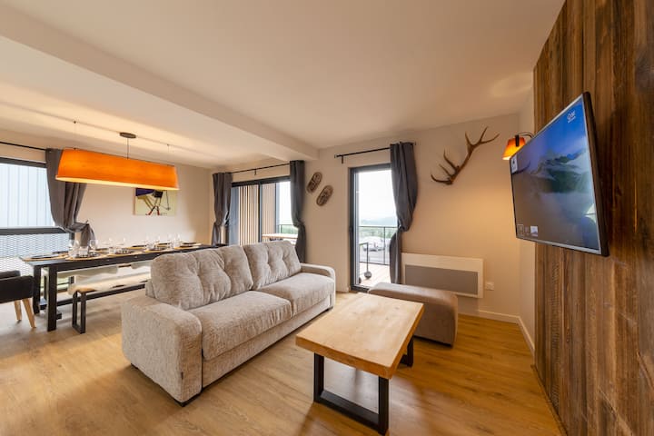 Ambiance Chalet. Les Hermines -Familial Et Cosy- - Super-Besse