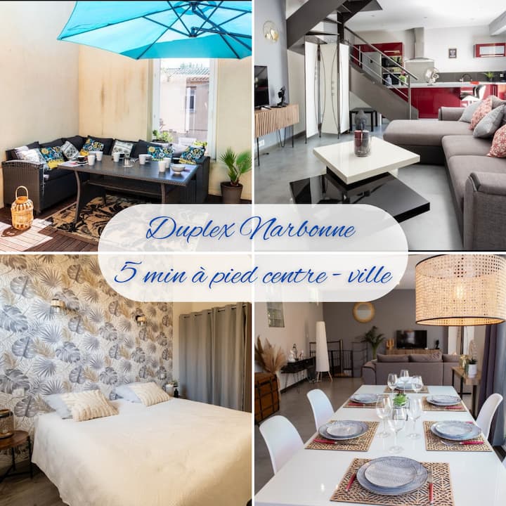 Duplex Moderne Centre Narbonne
Parkings Privés - Narbonne