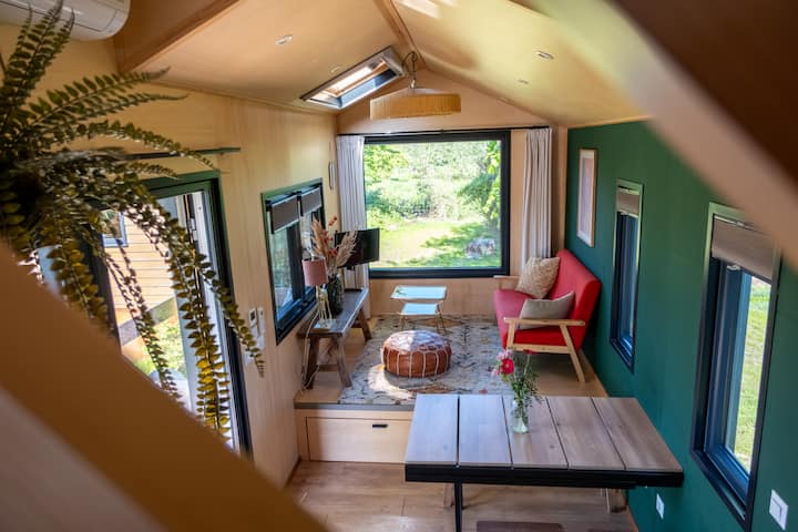 Tiny Greenhouse Op Natuurcamping - Lemmer