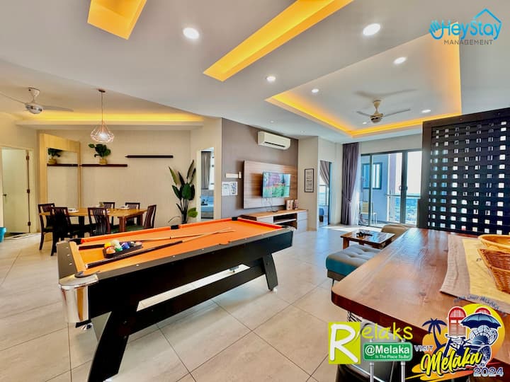 Atlantis 6-11pax/jonkerst/psgame/seaview/pooltable - Malacca