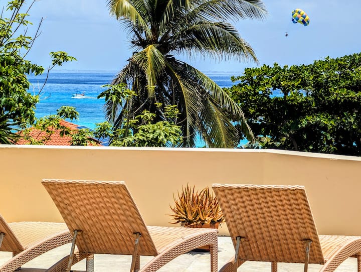 Sleeps 25 Pool 2 Oceanview Terraces 1 Min To Beach - Quintana Roo