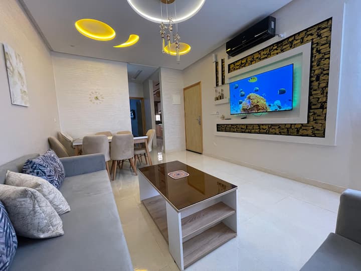 Appartement Neuf ÉQuipement Complet (Clim + Wifi) - Saidia
