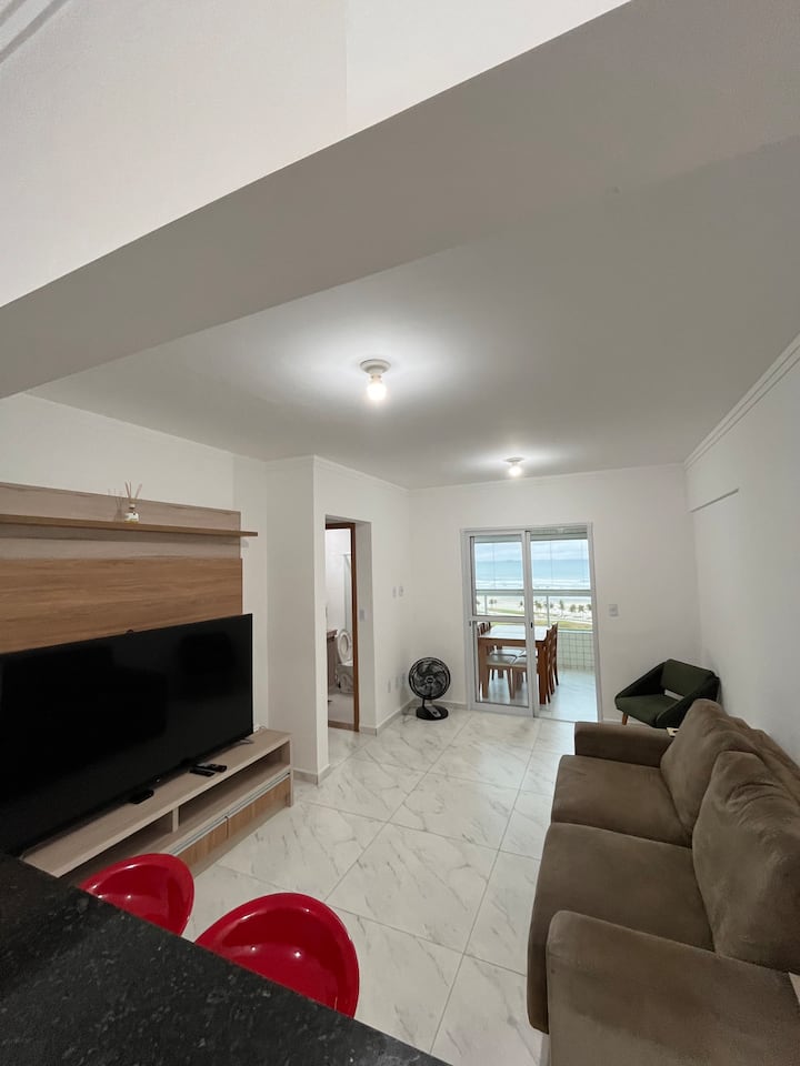 Sua Casa Na Praia Com Vista Mar. - Praia Grande