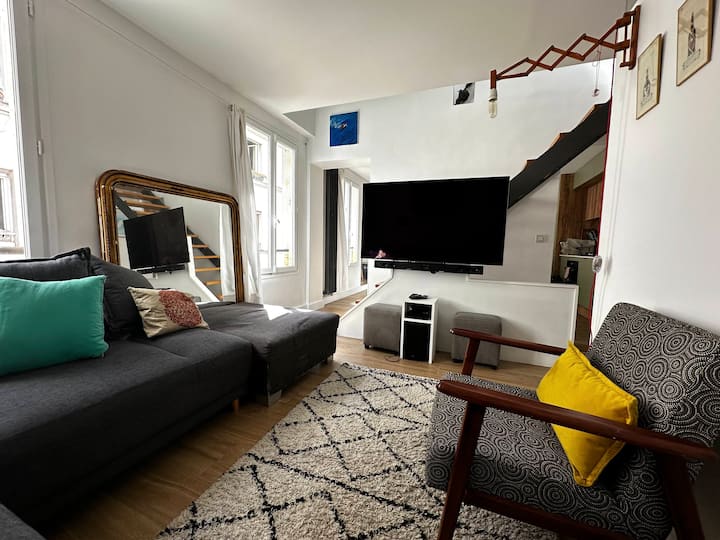 Charming Triplex Family Appartment - Paris