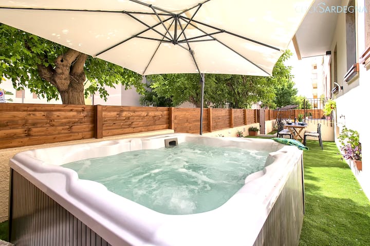 Appartement Hiddengarden  Avec Jardin Et Jacuzzi - Alghero