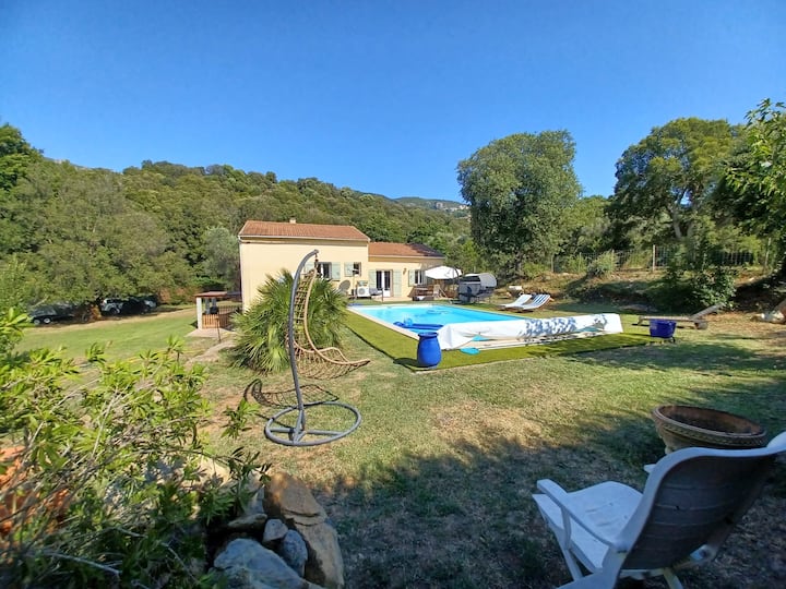 Studio Rez Jardin Villa - 5 Mn Saint-florent - Oletta