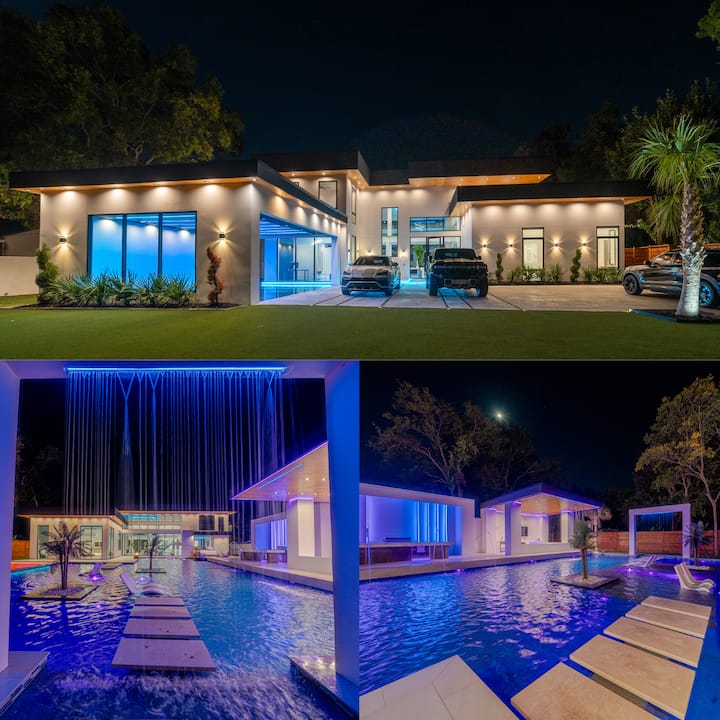 Mansion W/the Best Pool In Dallas - Dallas, TX
