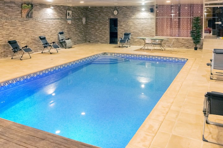 Villa Principale Piscine Spa Jeux De Bar - Brie-Comte-Robert