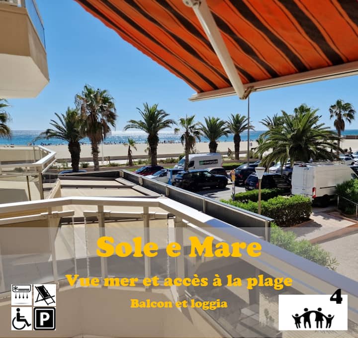 Sole E Mare - Classé 3* Park Clim - Wifi - Plage - Torreilles