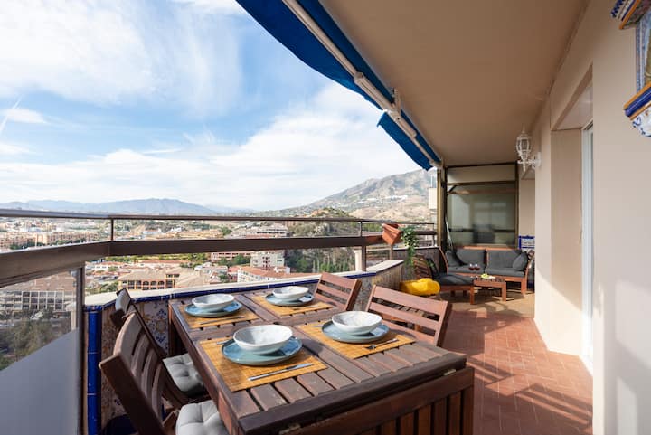 Royal Park Los Pacos | Views + Pool + Families - Fuengirola