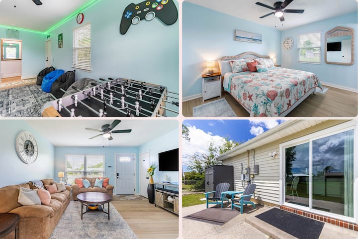 Charming 3br Home With Free Parking & Game Room - Panama City, FL