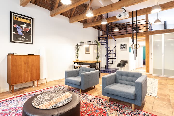 The Boho Loft In Central Punavuori - Helsinki