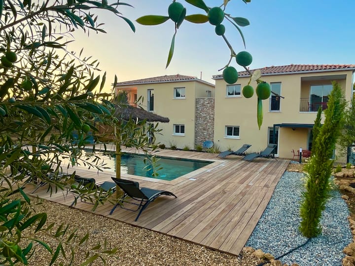 Le Clos De L'oliveraie N°2 - 4 Pax - Terrasse - Uzès