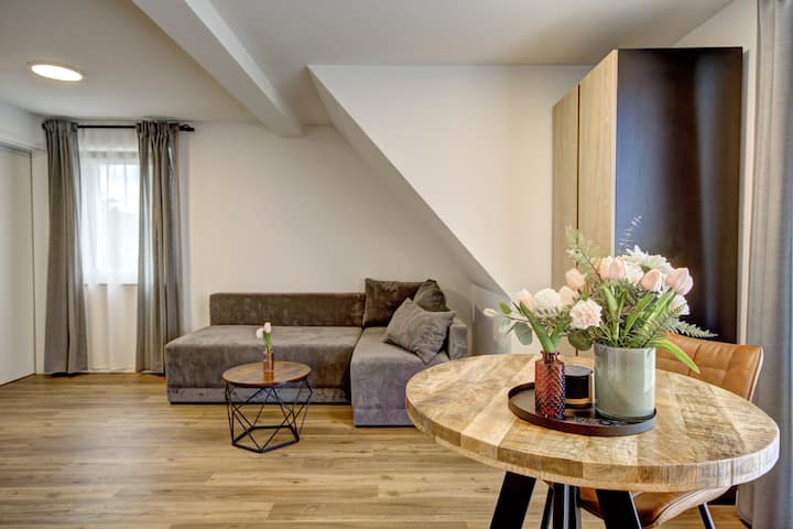 Mk Apartments: Comfort - Smart Home, Kitchen - Bad Schussenried