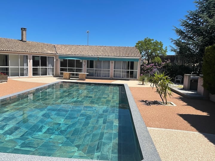 Gite Piscine Et Soleil - Lunel