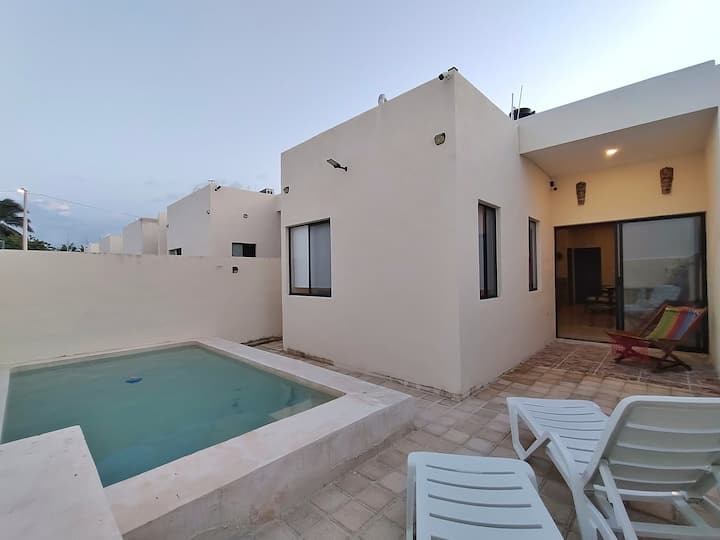Casita Fertino En La Costa Y Cerca Del Mar. - Yucatán
