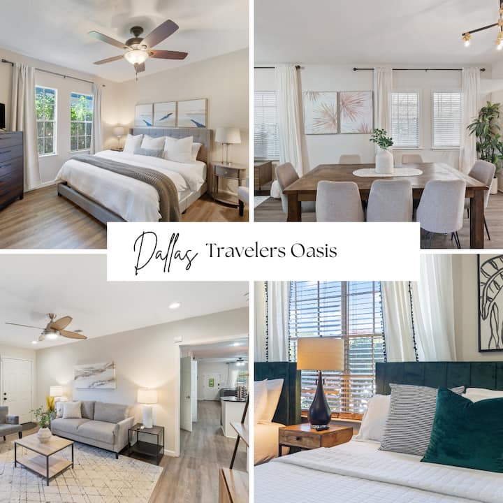 Traveler's Retreat In Bishop Arts, Sleeps 8 - Dallas