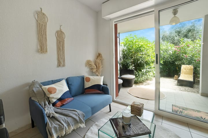 Cocon 2ch, Jardin, 5mn De Monaco - Monte-Carlo